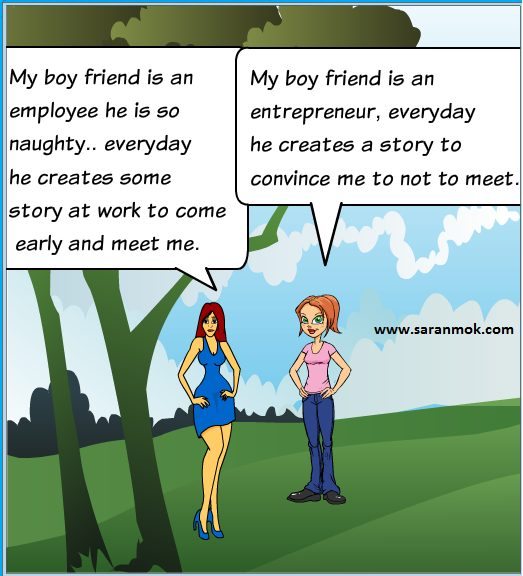 Jokes, comics, business and startup humorSaranmok