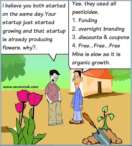 Jokes, comics, business and startup humorSaranmok